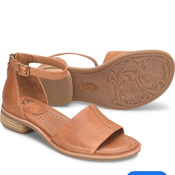 Sofft | Shoes | New Sofft Womens Tan Sandals | Poshmark